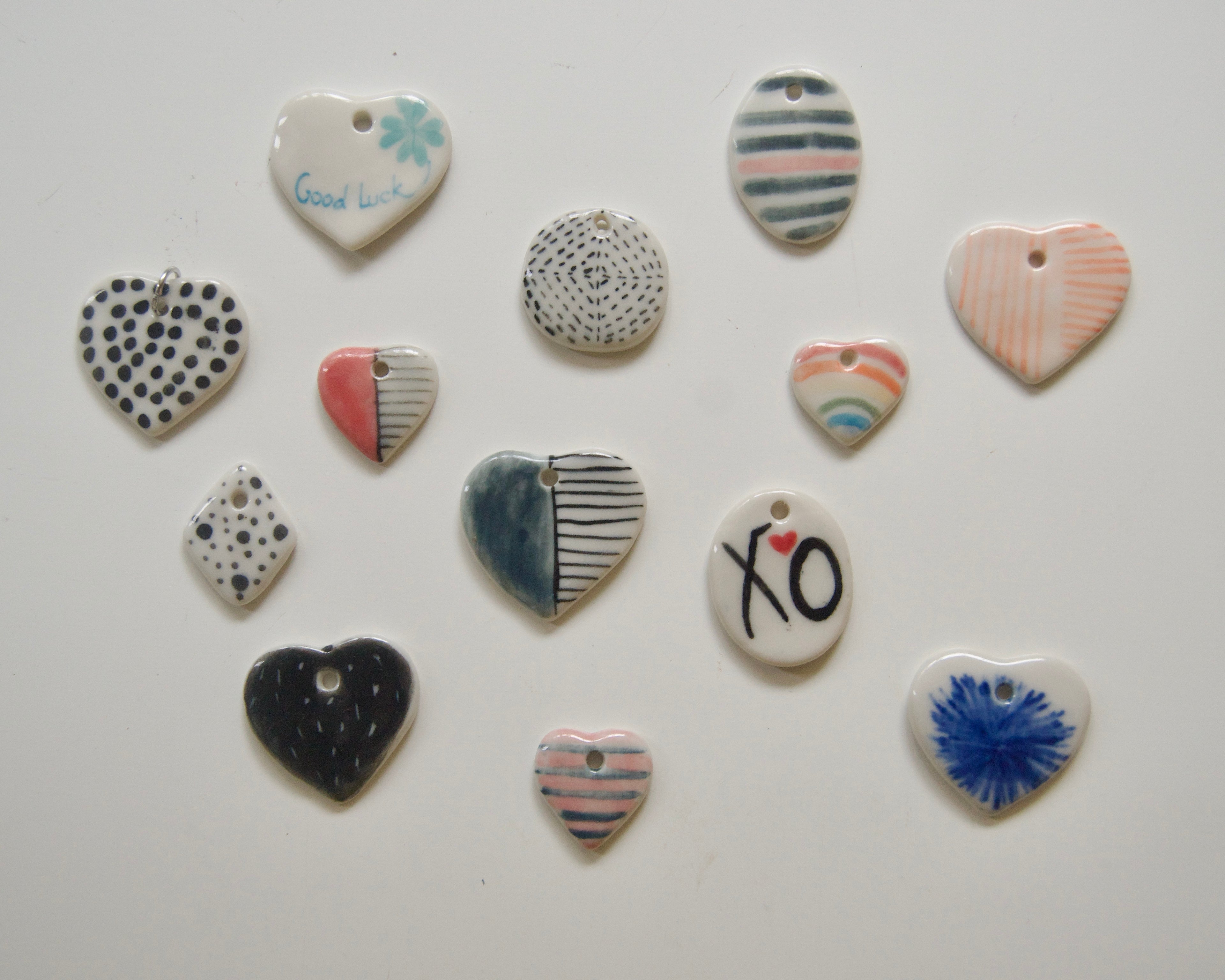 Handmade Ceramic Charms [Patterns] – Sting & Snout Bindery